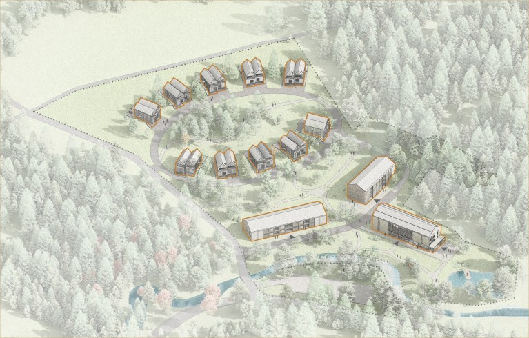REKREAČNÍ RESORT RZY - UPSTRUCTURE