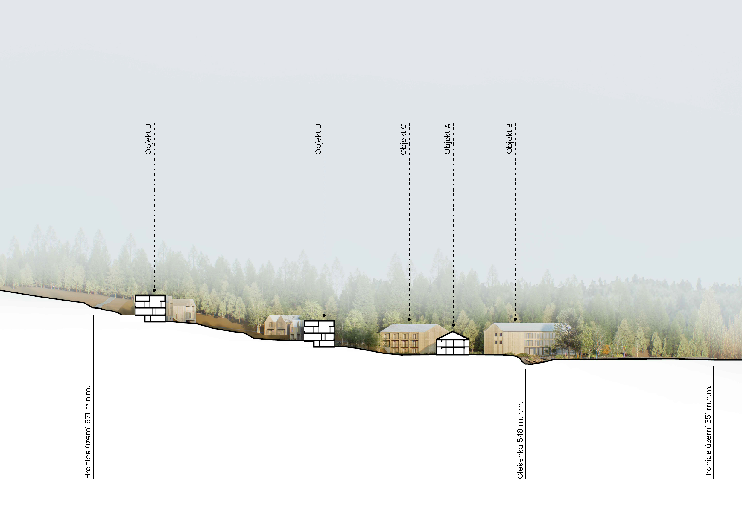REKREAČNÍ RESORT RZY - UPSTRUCTURE